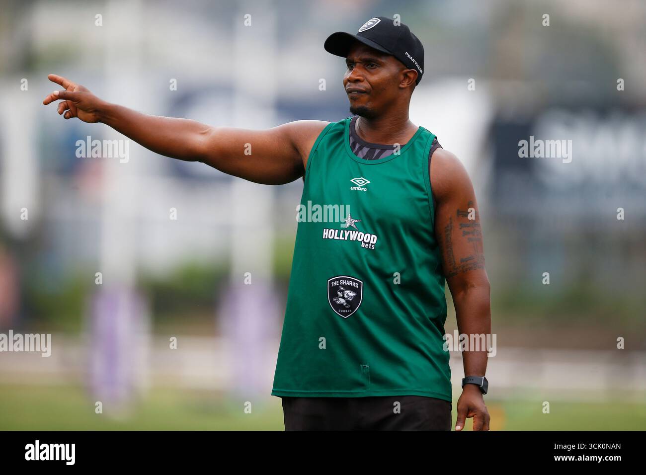 Joey Mongalo of the Hollywoodbets Sharks during Hollywoodbets Sharks ...