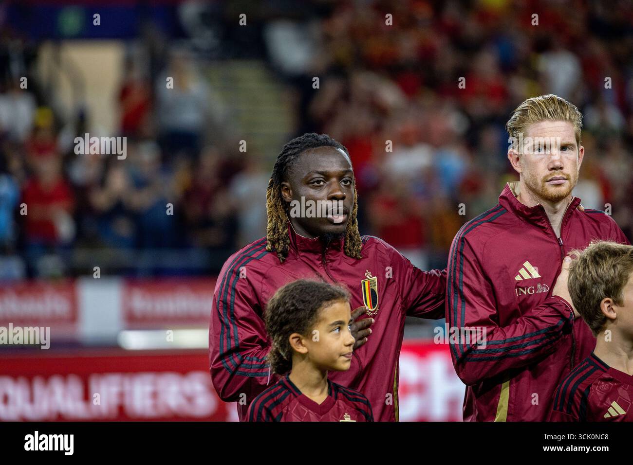 Jeremy DOKU of Belgique during the FIFA World Cup 2026, Qualifiers ...