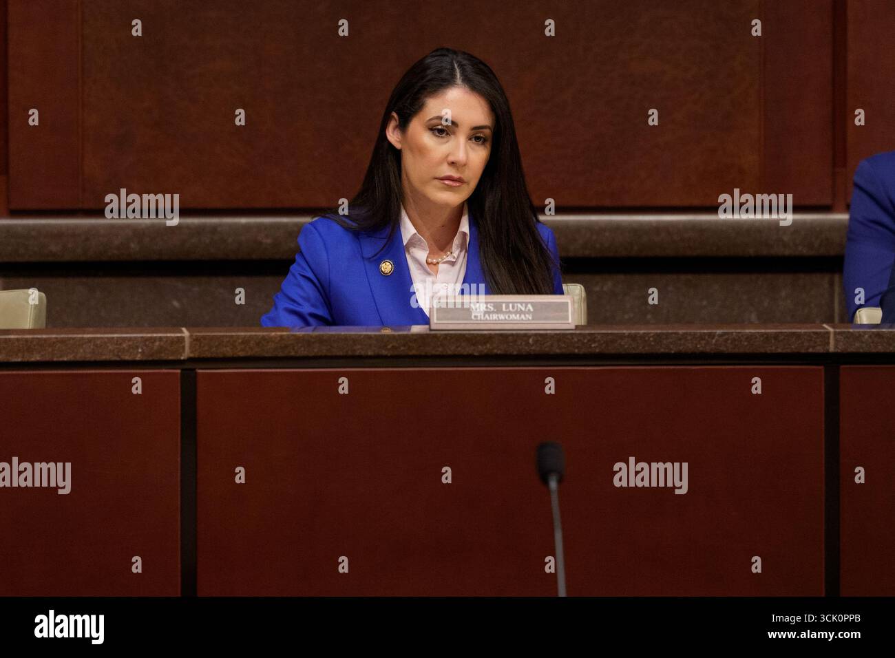 Chairwoman Anna Paulina Luna (R-FL) during a House Oversight Committee ...