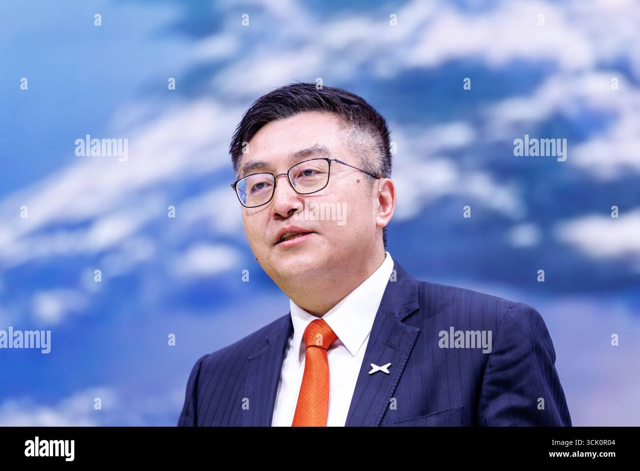 08 September 2025, Bavaria, Munich: Brian Gu, Vice Chairman and President of Chinese EV ...