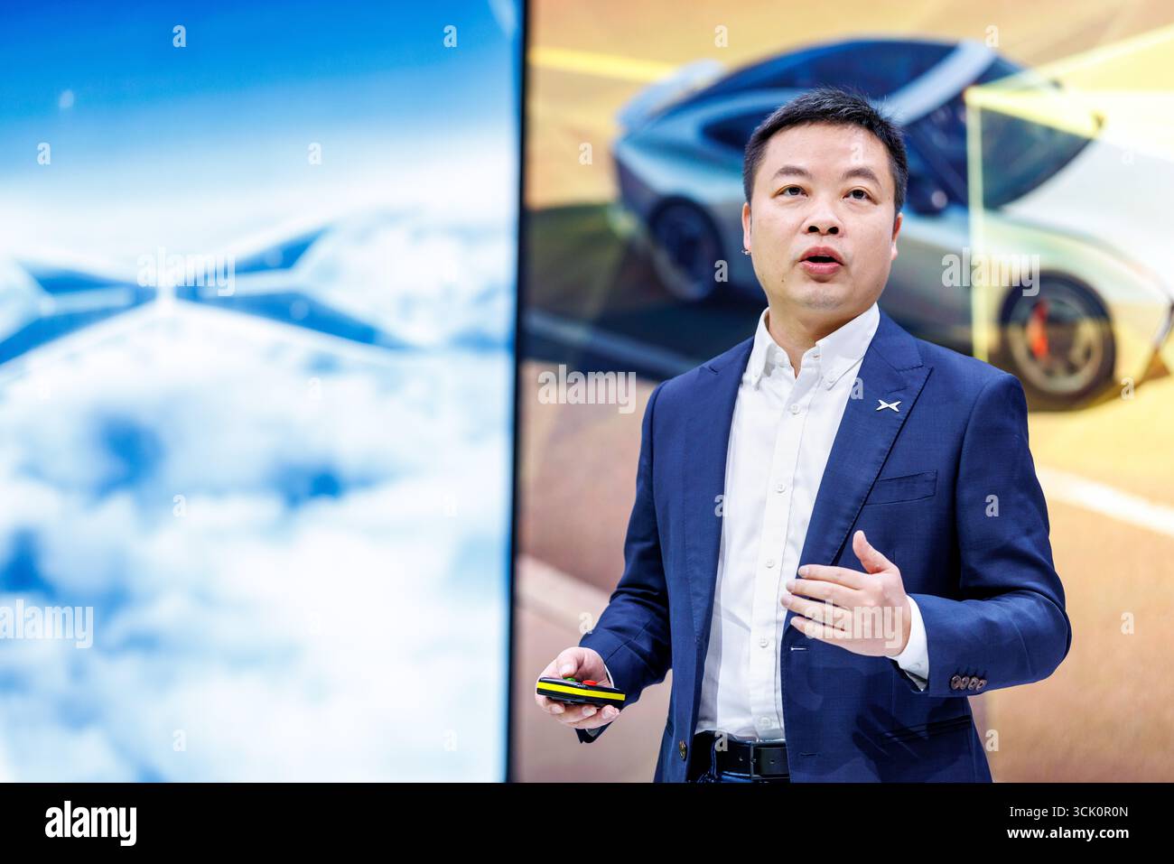 08 September 2025, Bavaria, Munich: He Xiaopeng, Chief Executive ...