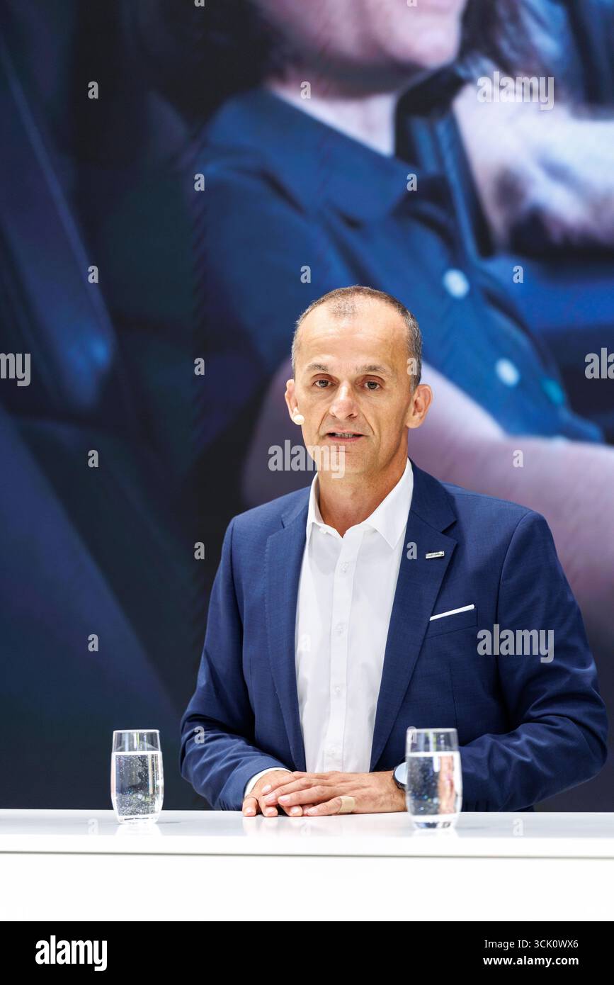 08 September 2025, Bavaria, Munich: Matthias Zink, CEO Automotive ...