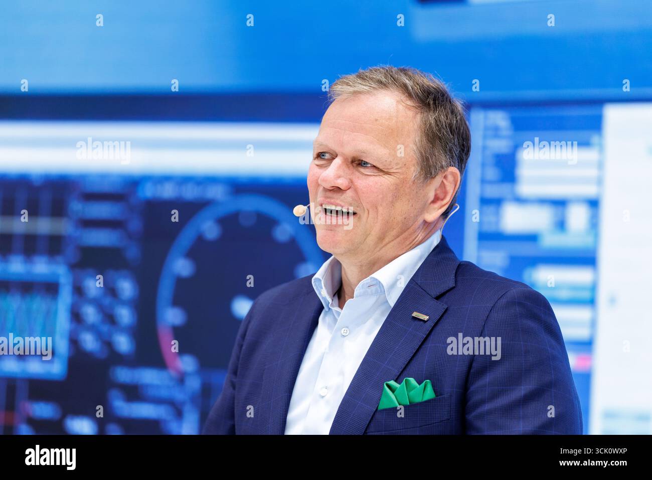 08 September 2025, Bavaria, Munich: Thomas Stierle, CEO E-Mobility of ...