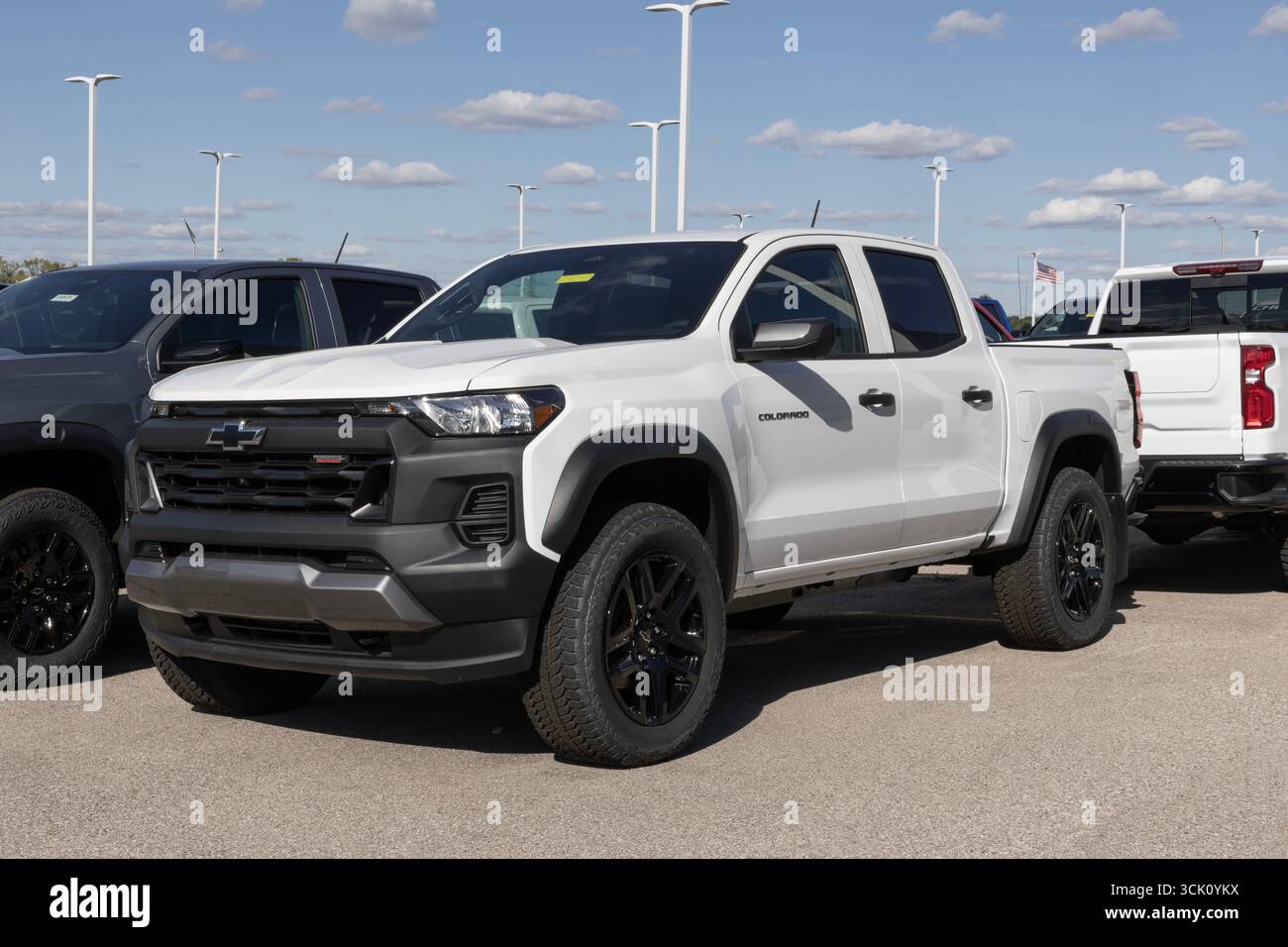 Indianapolis - September 7, 2025: Chevrolet Colorado 4WD Trailboss Crew ...