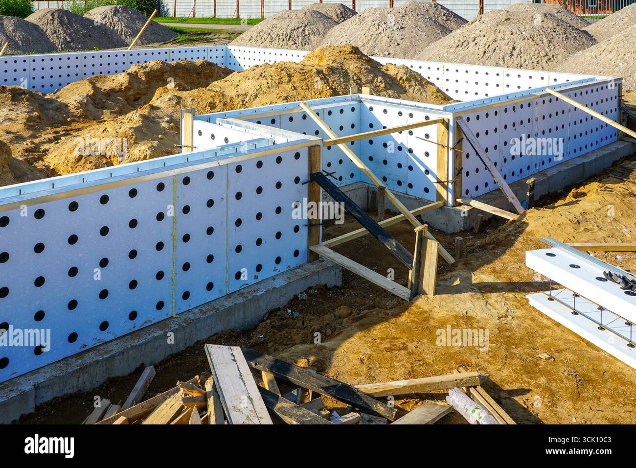 Icf formwork hi-res stock photography and images - Alamy