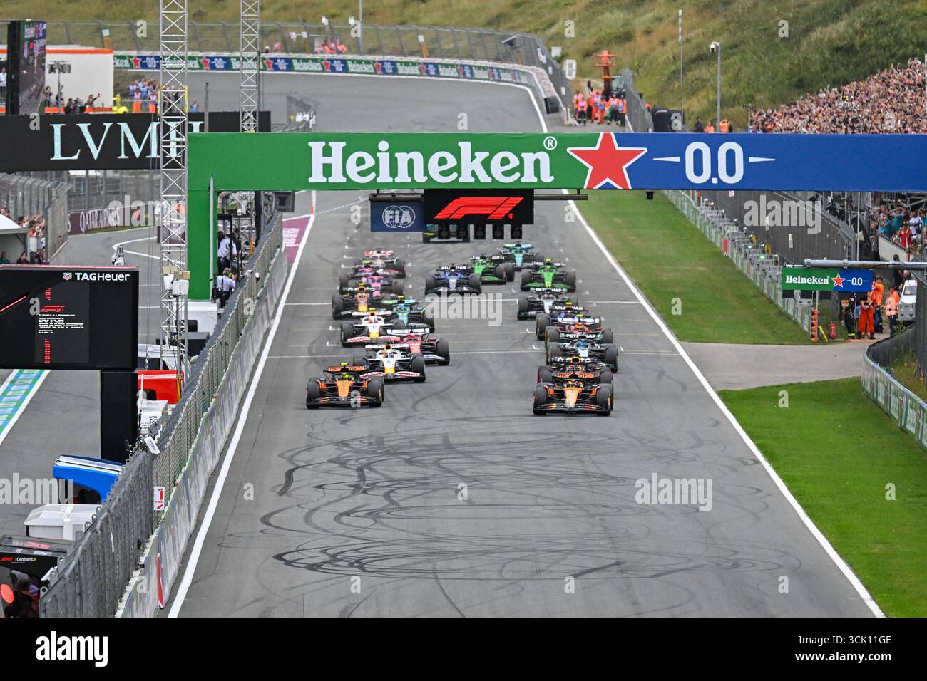 Dutch GP F1 2025 on August 31 2025 at Zandvoort, Dutch - Formula 1 ...