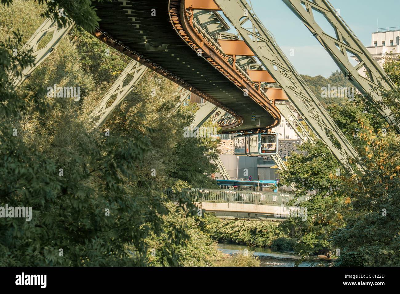 Wuppertal Suspension Railway Germany September 3 2025. Iconic ...