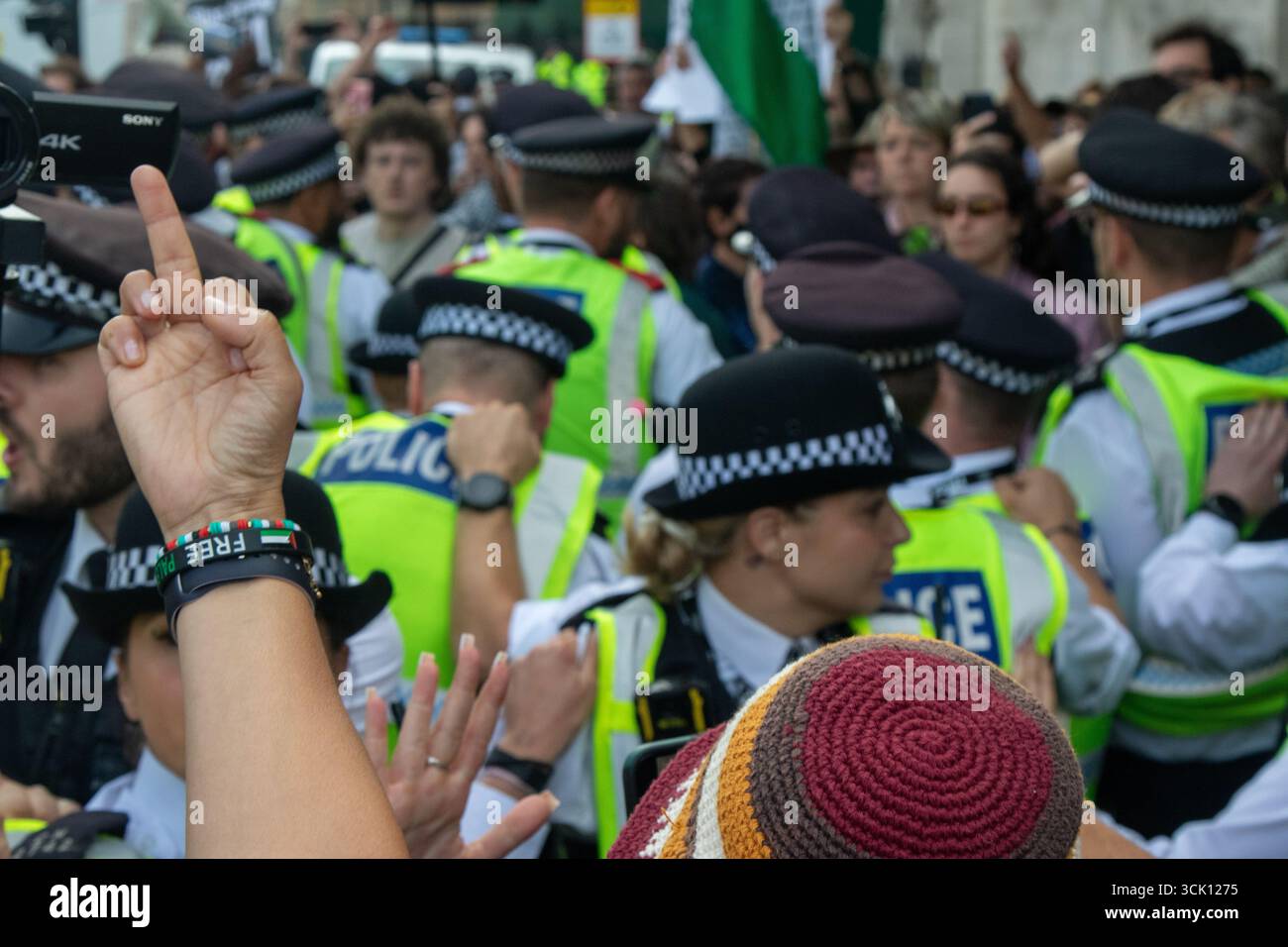 London, United Kingdom, September 6th 2025 :- Pro Palestine Protesters ...