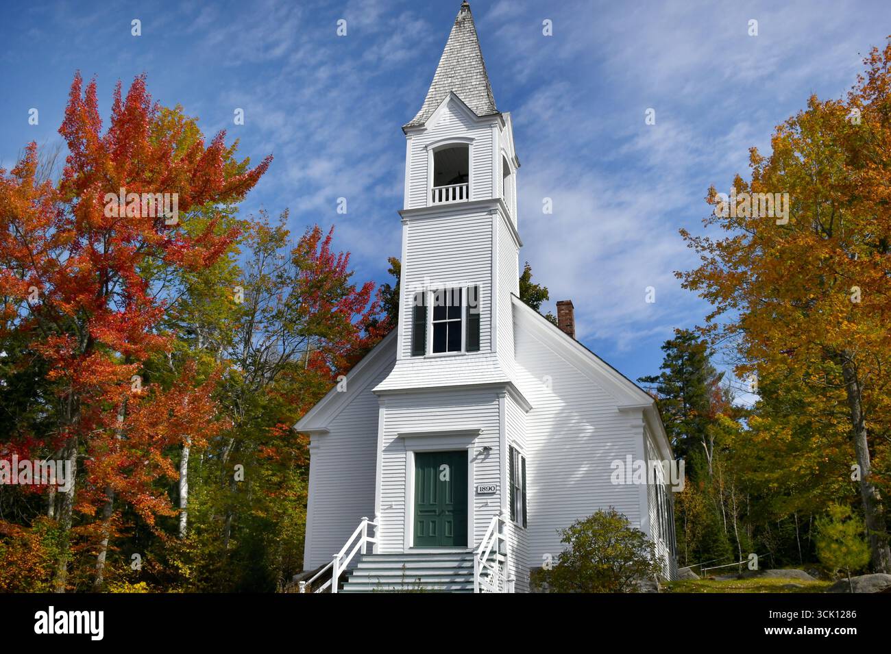 Saint Johns Methodist Church, also called Highland Chapel, is located ...