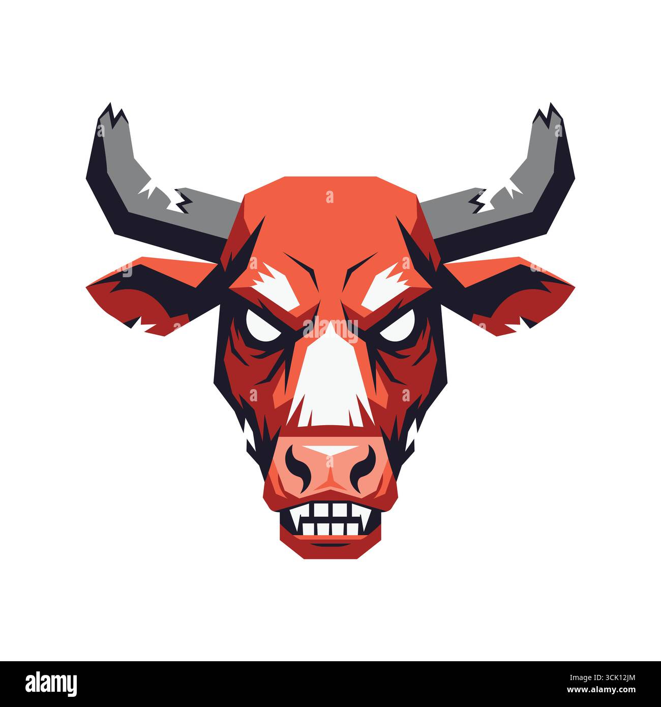 Bull snout Stock Vector Images - Alamy