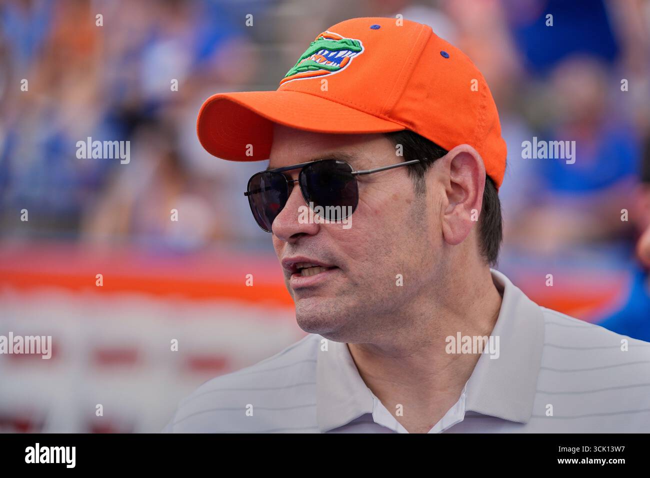 Secretary of State Marco Rubio attends an NCAA college football game ...