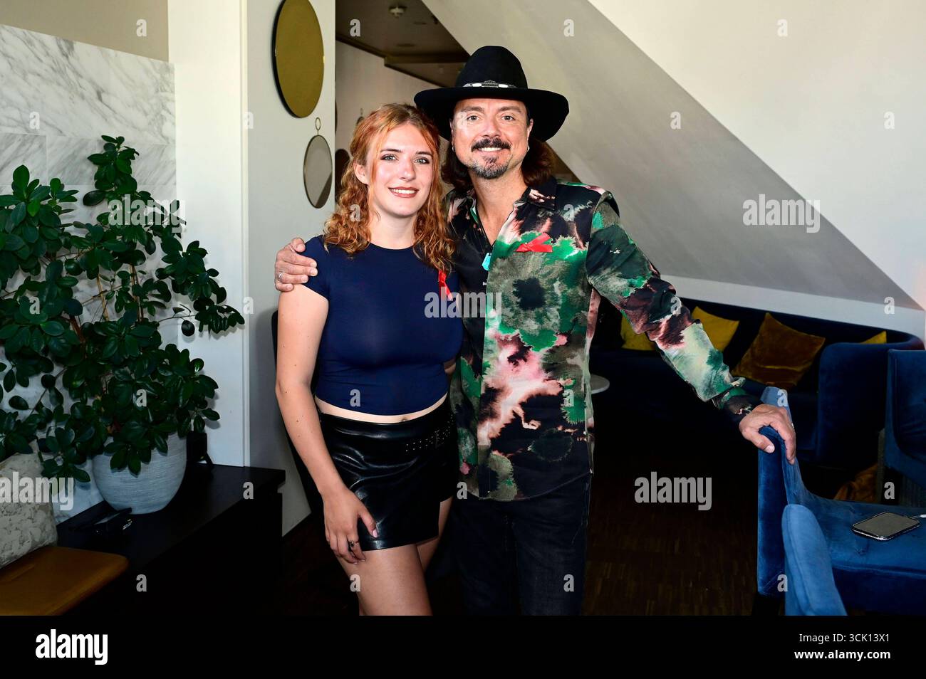 Johanna Mross und Lanny Lanner beim Pressegespräch und Präsentation des ...