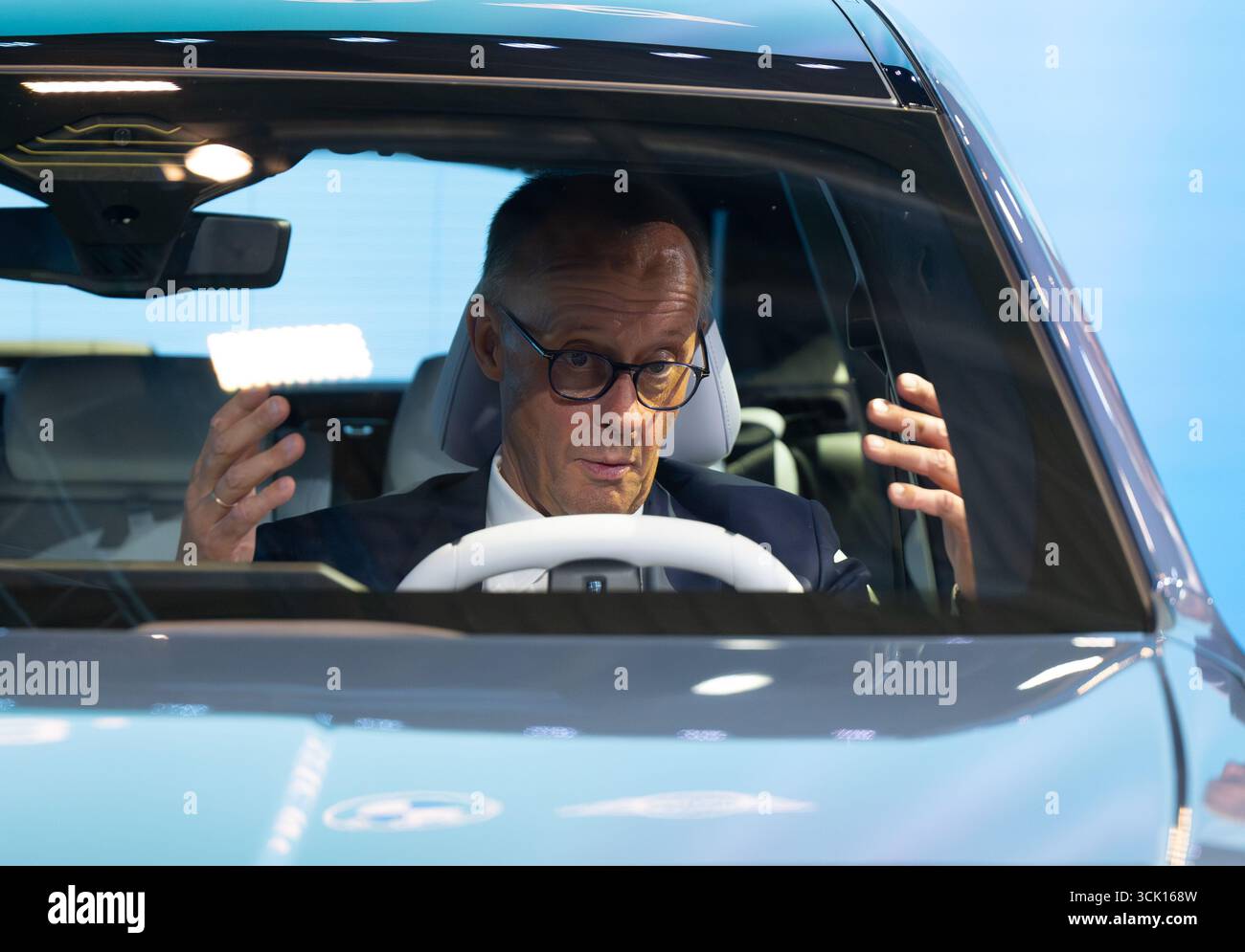 Munich, Germany. 09th Sep, 2025. German Chancellor Friedrich Merz (CDU ...