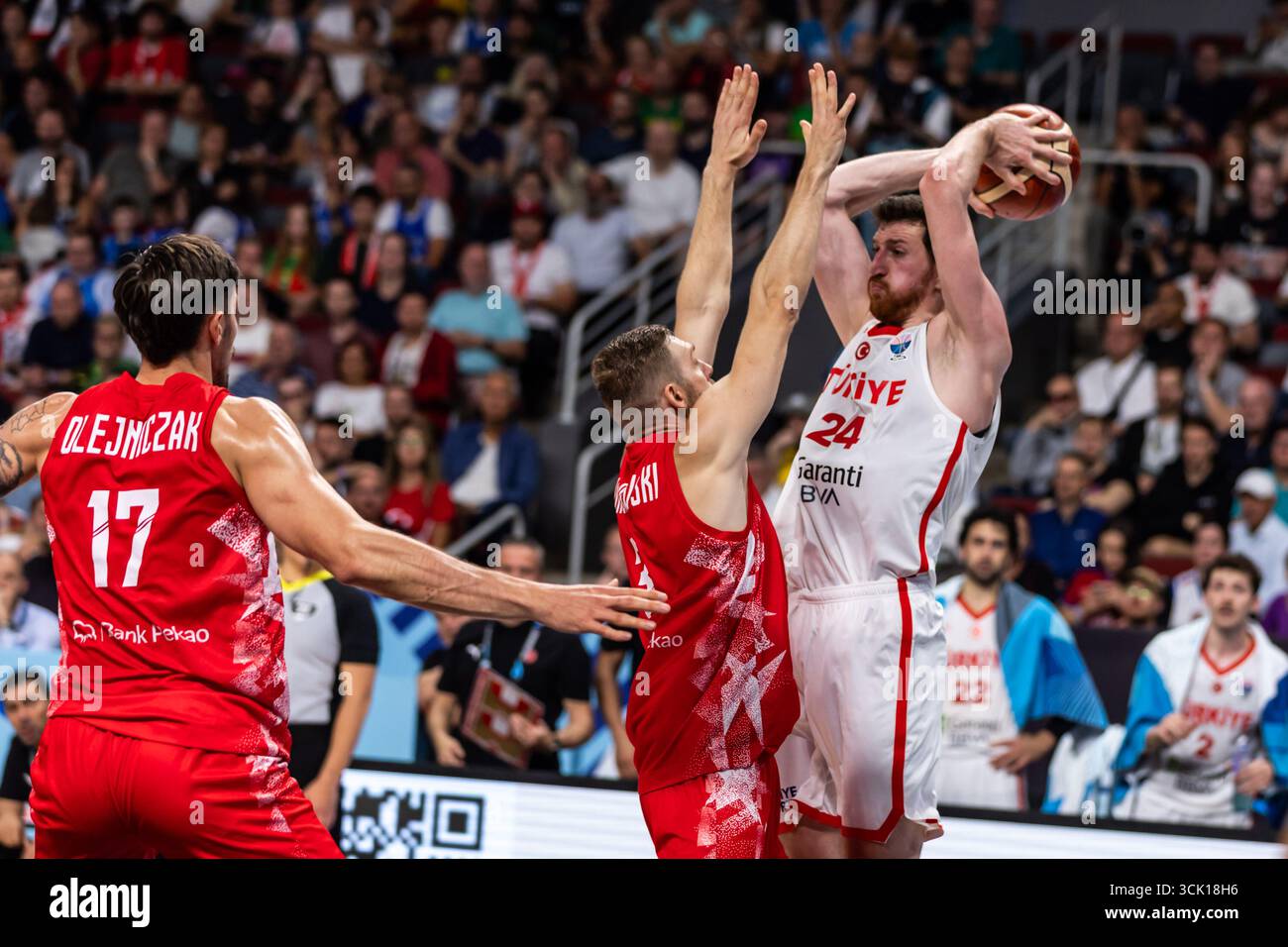 09.09.2025, Riga Arena, Riga, LAT, Eurobasket 205, Basketball ...