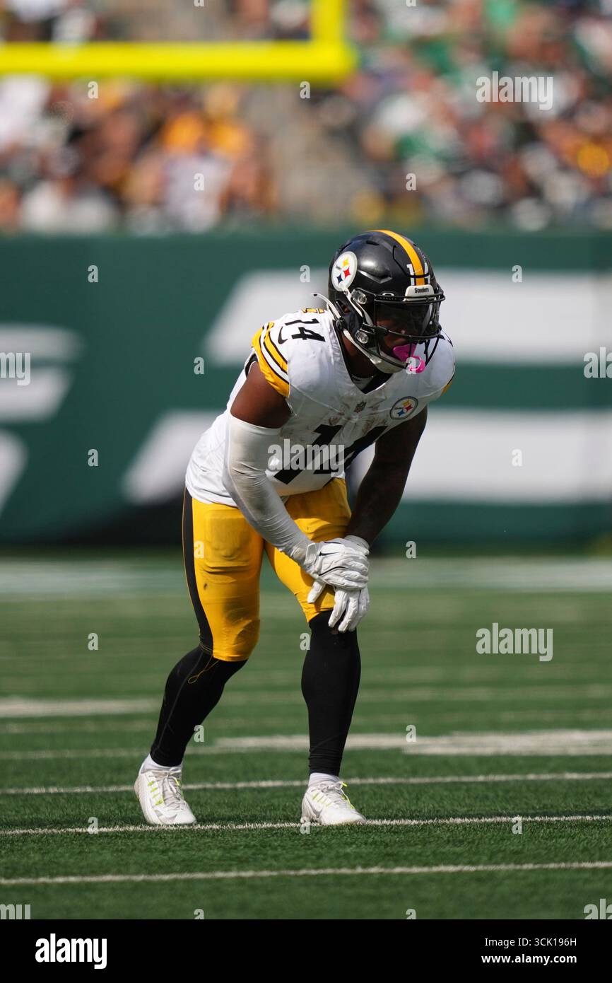 Pittsburgh Steelers' Kenneth Gainwell plays during an NFL football game ...