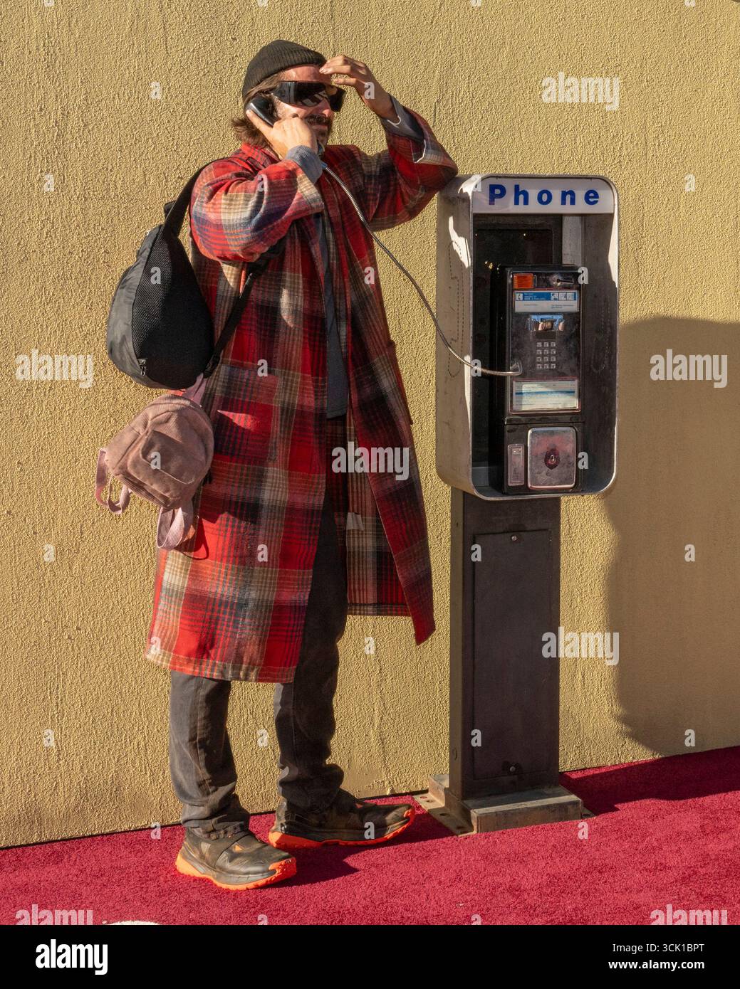 September 8, 2025, Hollywood, California, USA: An actor portray ...