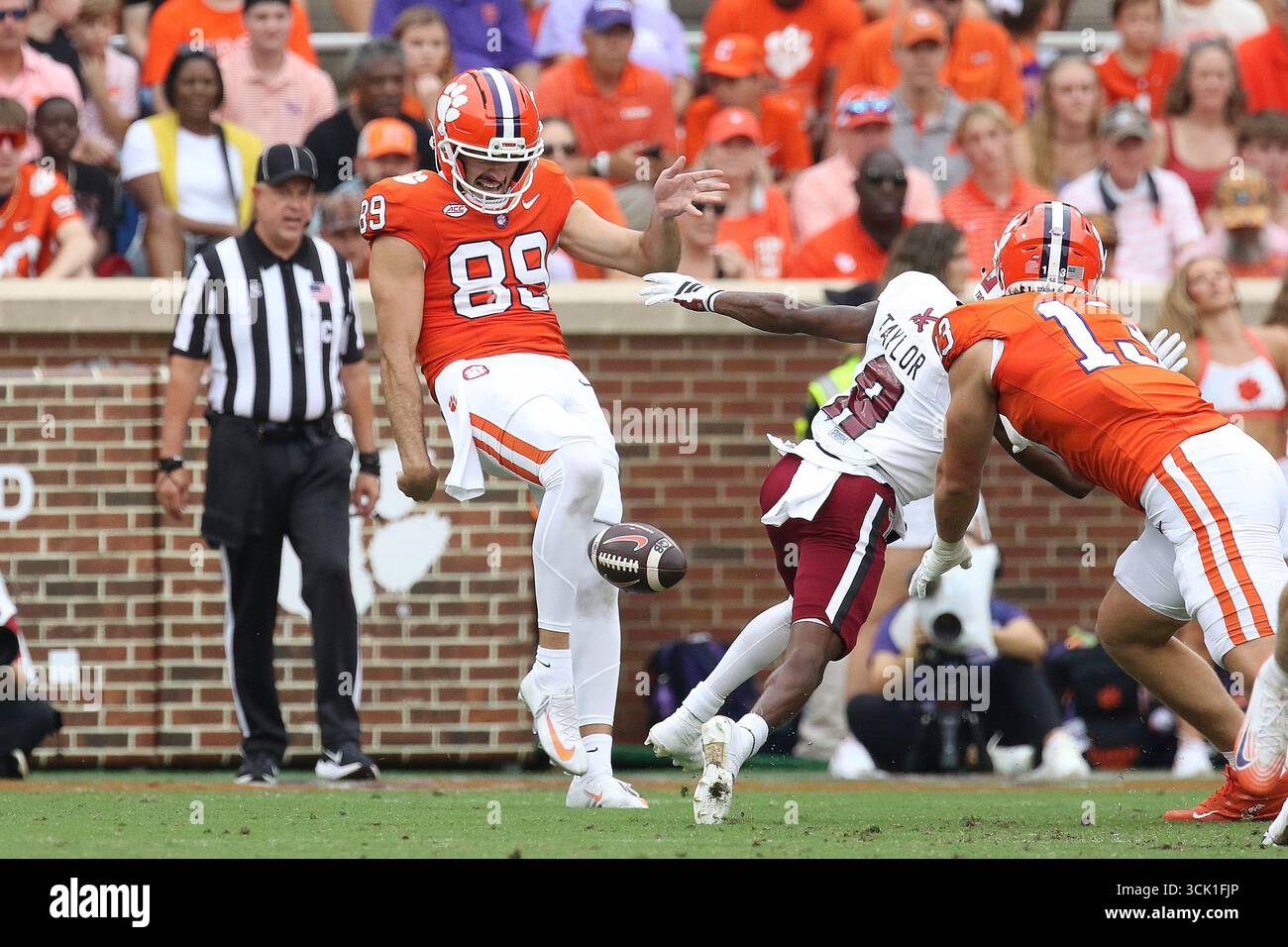CLEMSON, SC - SEPTEMBER 06: Clemson Tigers punter Jack Smith (89 ...