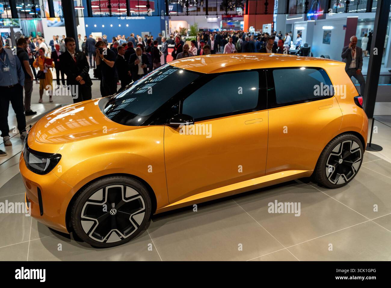 Munich, Bavaria, Germany - September 9, 2025: Volkswagen presents the ...