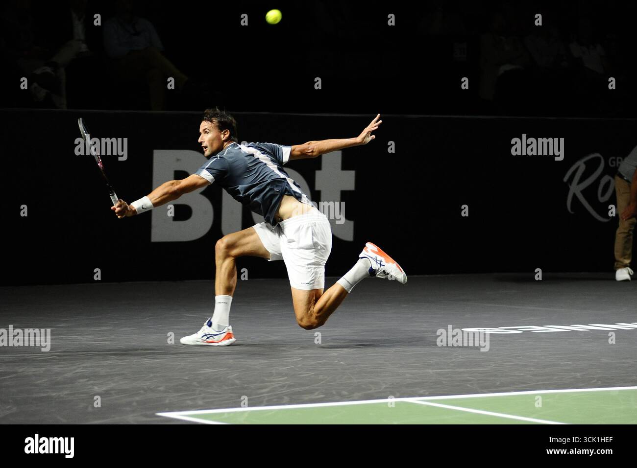 Kenny DE SCHEPPER during the Open Blot Rennes 2025, ATP Challenger 100 ...