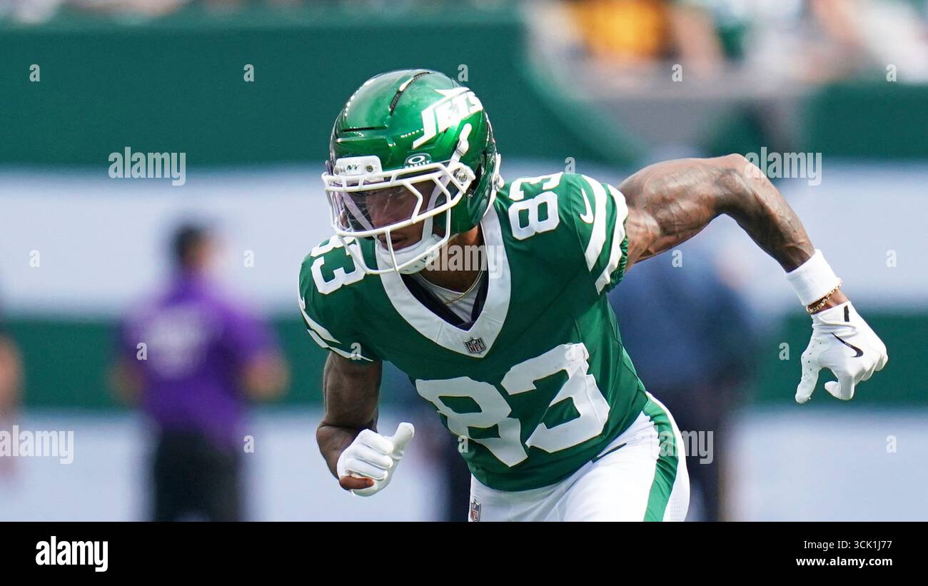 New York Jets wide receiver Josh Reynolds (83) during an NFL football ...