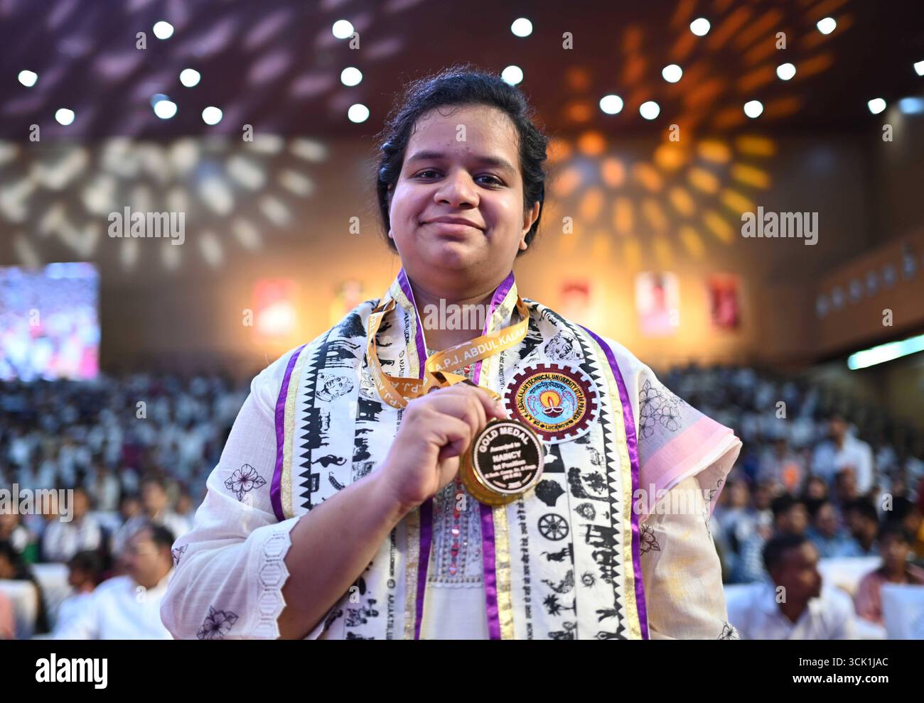 LUCKNOW, INDIA - SEPTEMBER 9: Nancy got the Chancellor s Gold Medal ...