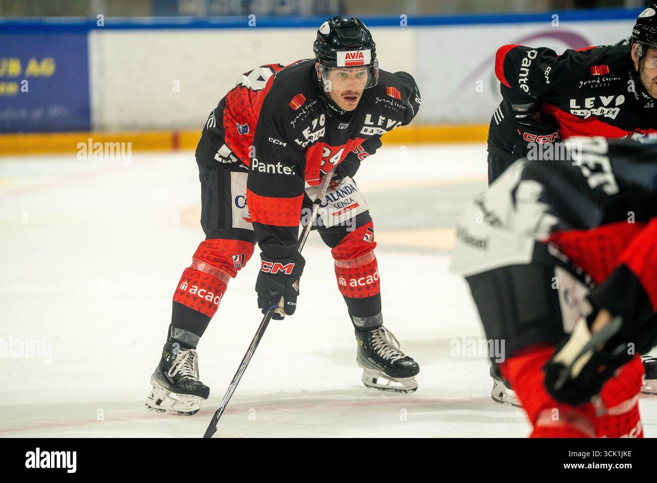 Basel, Switzerland. 09th Sep, 2025. #24, Lucas Bachofner (EHC Basel ...