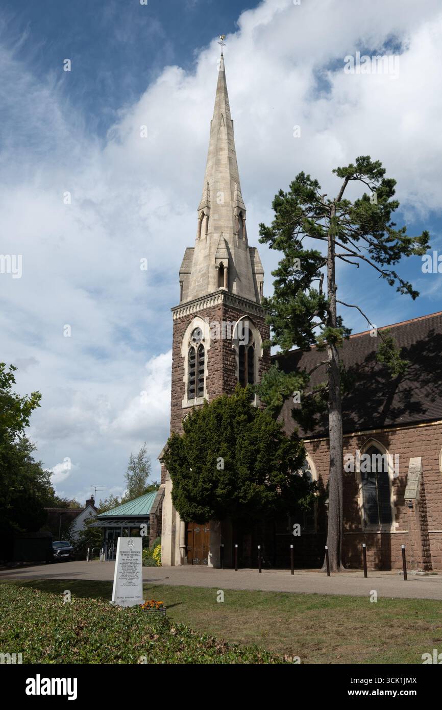 St. Stephen`s Church, Selly Park, Birmingham, West Midlands, England ...