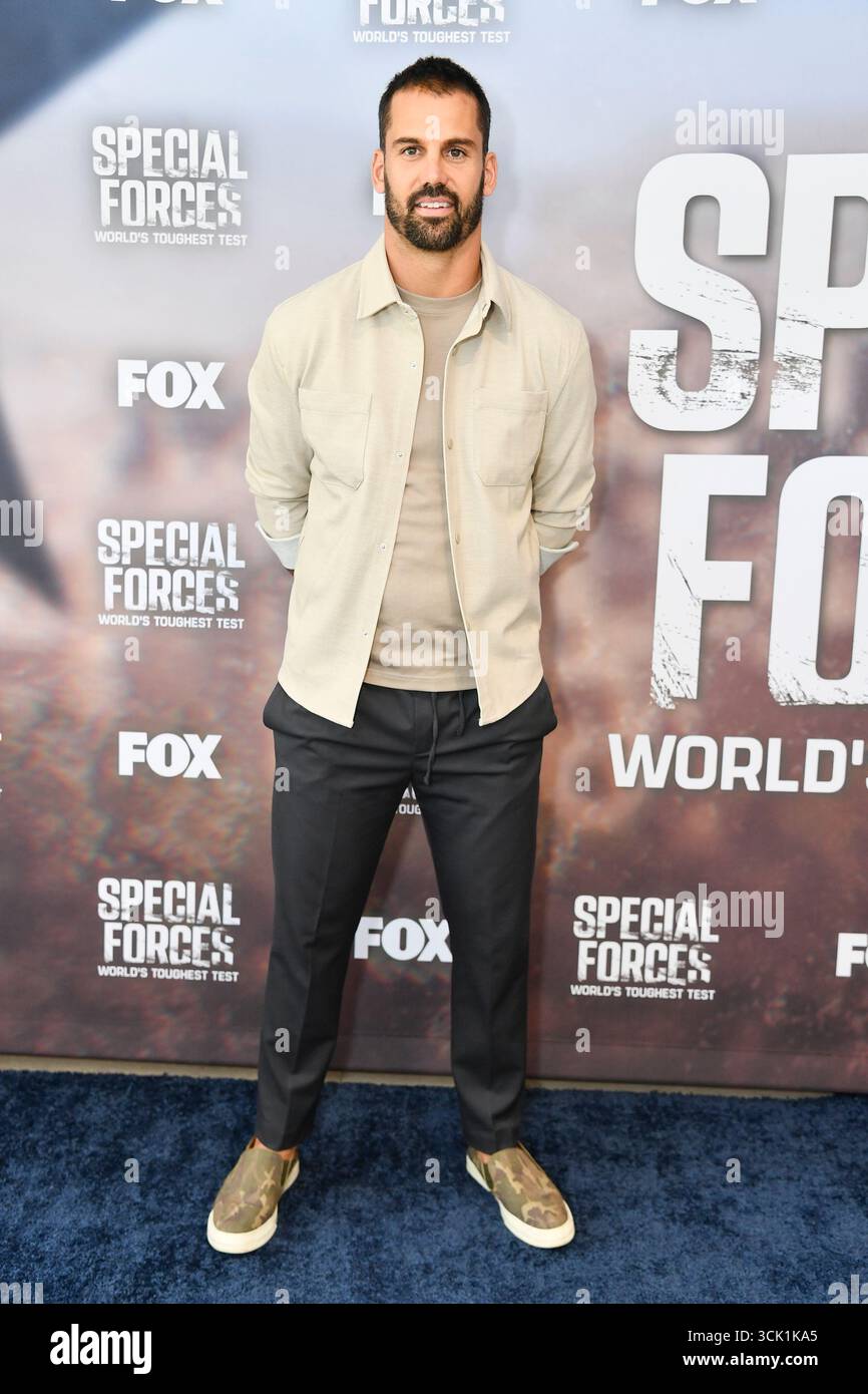 Eric Decker arrives at the press day for "Special Forces: World's ...