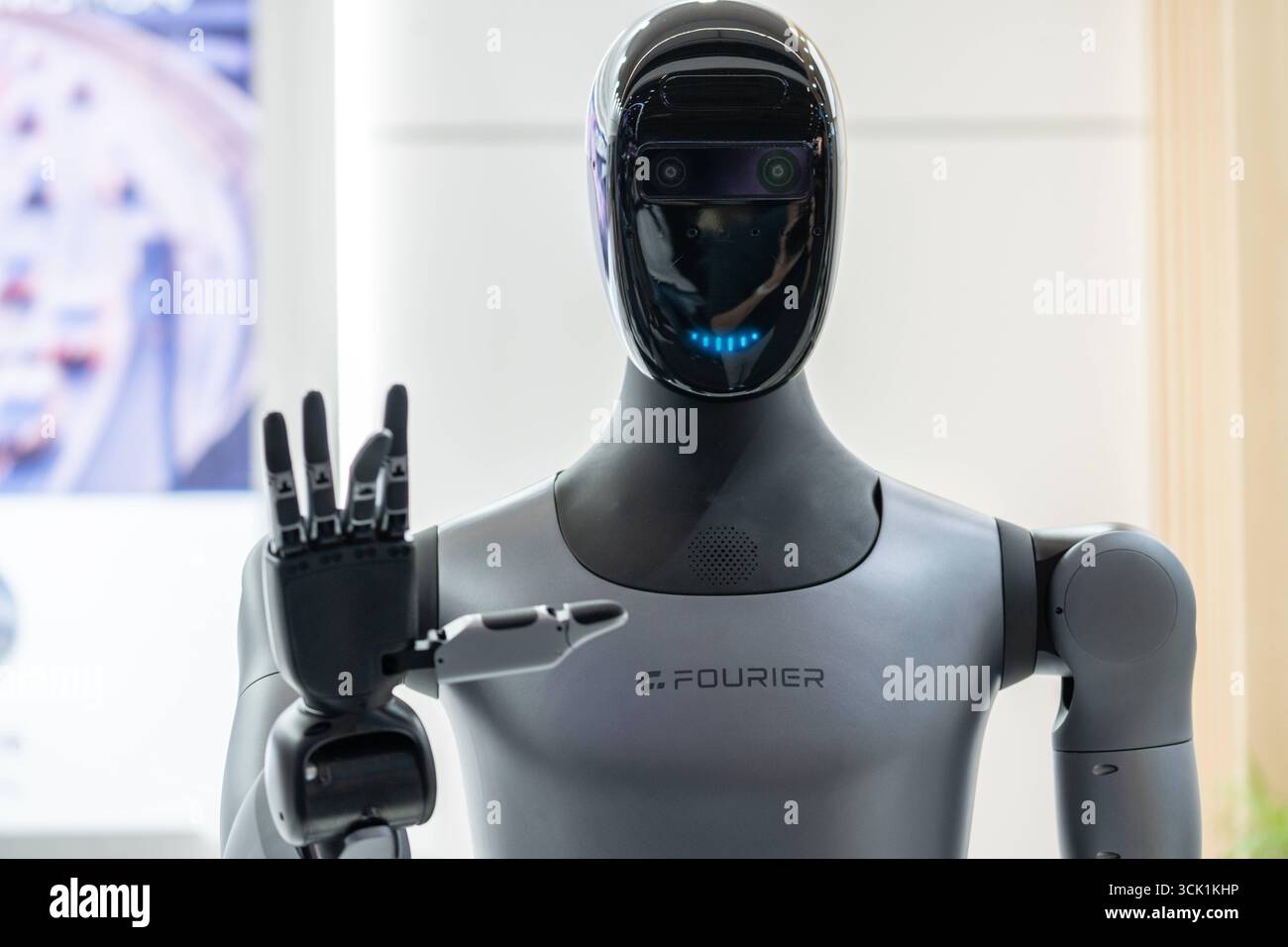 Munich, Bavaria, Germany - September 9, 2025: The Fourier GR-2 humanoid ...