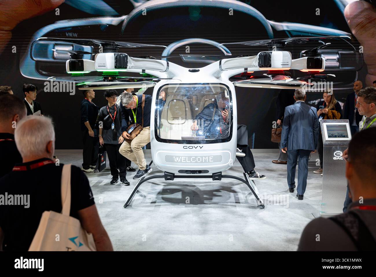 Munich, Bavaria, Germany - September 9, 2025: The GOVY air taxi is ...