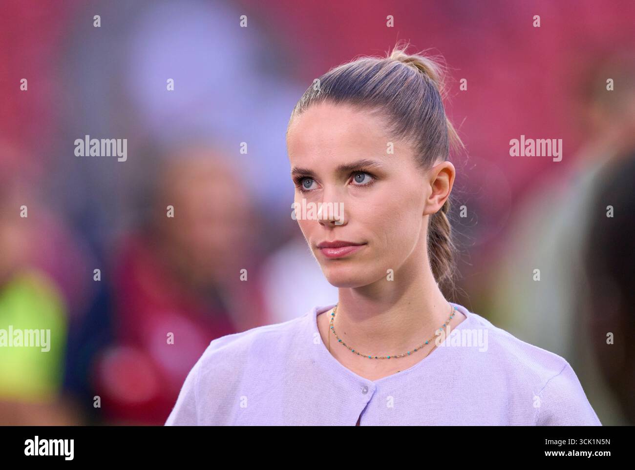 Lili Engels, ZDF sports presenter before the FIFA World Cup 2026 ...