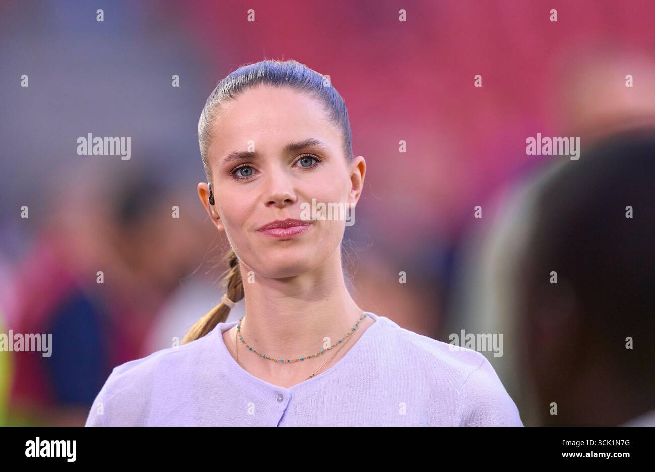 Lili Engels, ZDF sports presenter before the FIFA World Cup 2026 ...