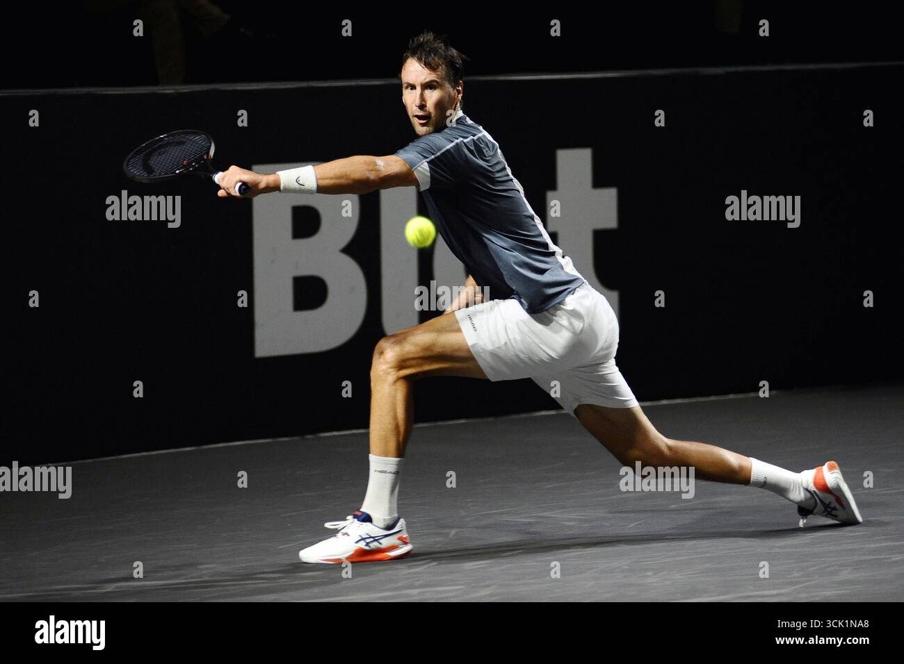 Kenny DE SCHEPPER during the Open Blot Rennes 2025, ATP Challenger 100 ...