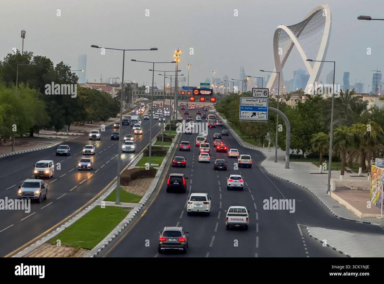 Israel attack on Doha targets senior Hamas officials Vehicles drive ...