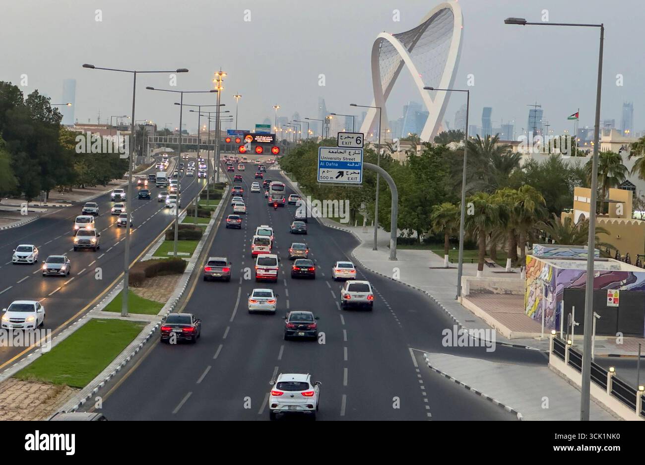 Israel attack on Doha targets senior Hamas officials Vehicles drive ...