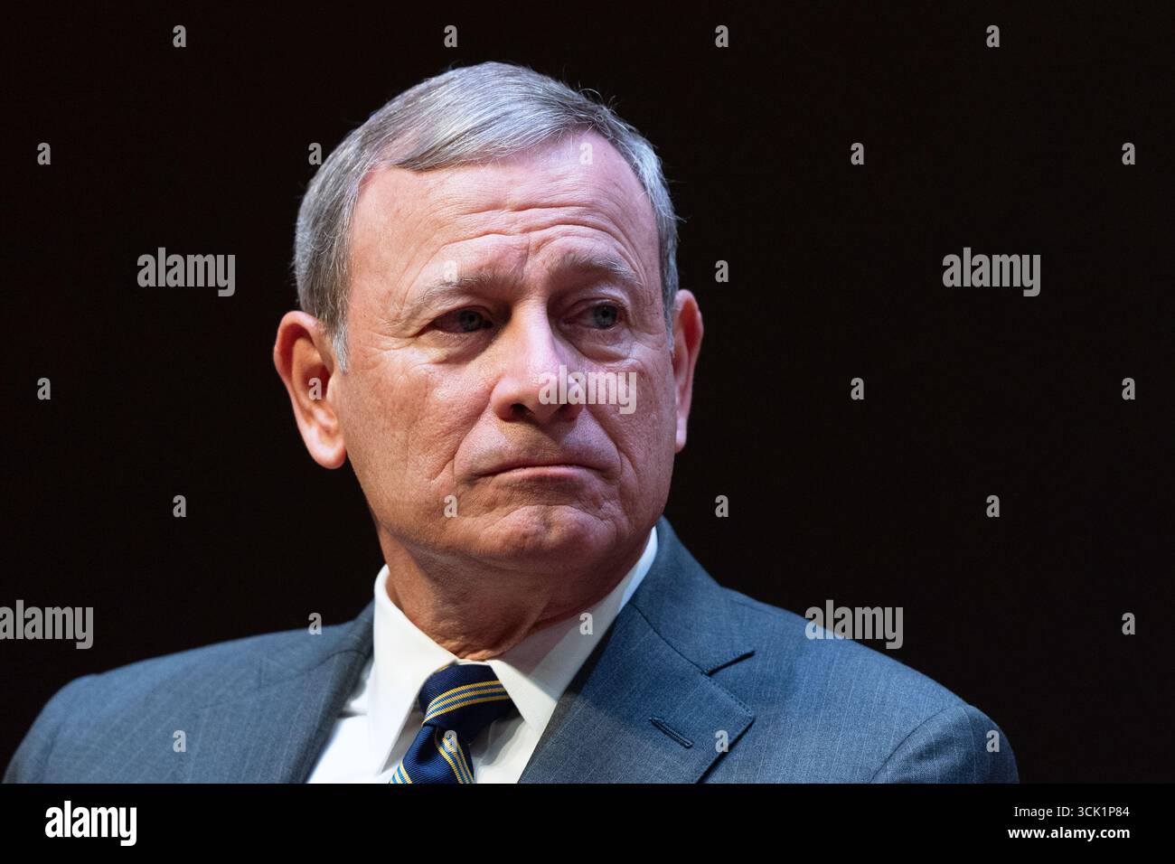 FILE - John Roberts, Chief Justice of the U.S. Supreme Court, speaks ...