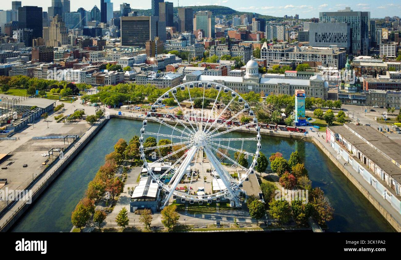 September 9, 2025, Montreal, Quebec, Canada: A stunning view of ...