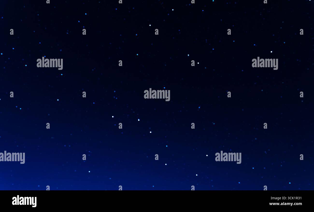 Clear starry night sky with bright constellations Stock Photo - Alamy