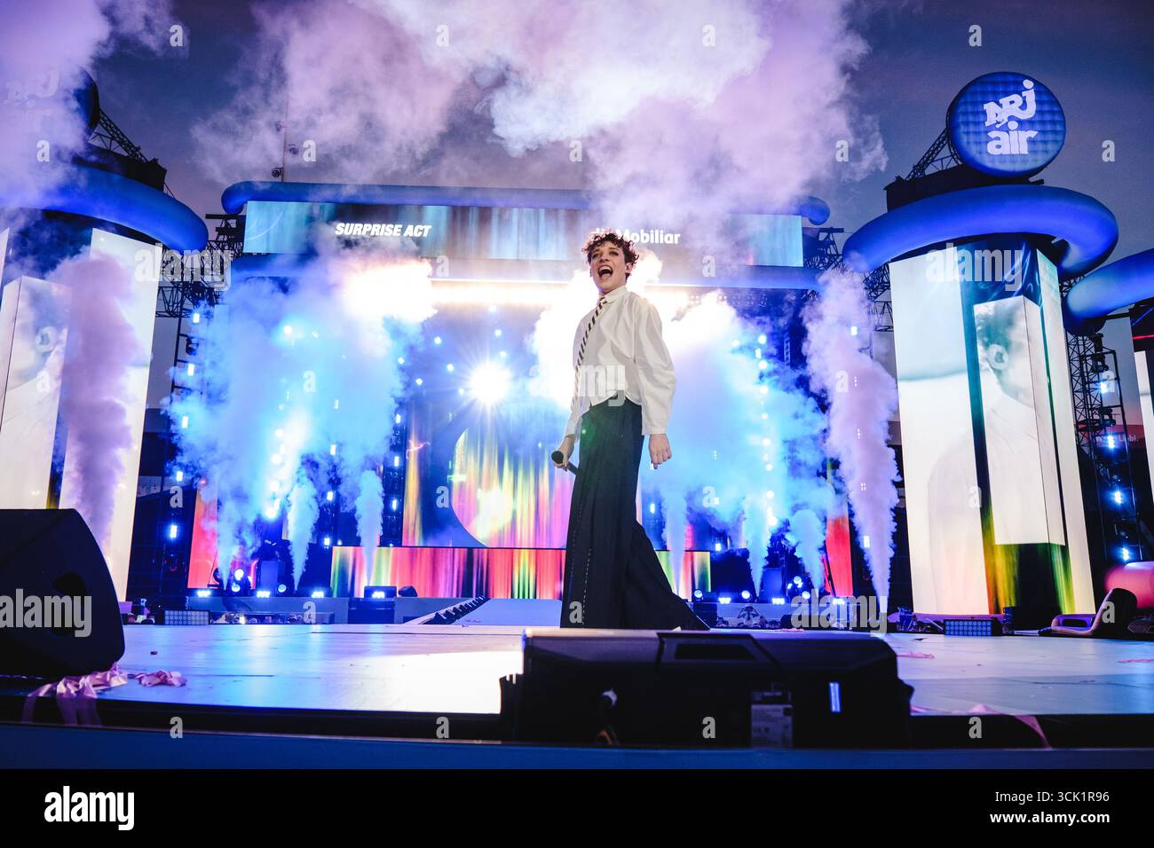 Thun, Switzerland. 06th, September 2025. The Swiss singer and rapper ...
