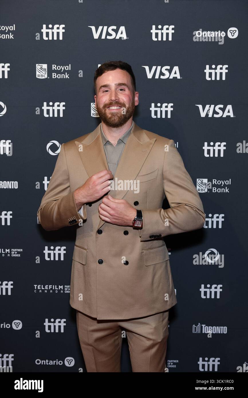 Jamie Manning attends the photo call for "Blood Lines" during the 2025 ...