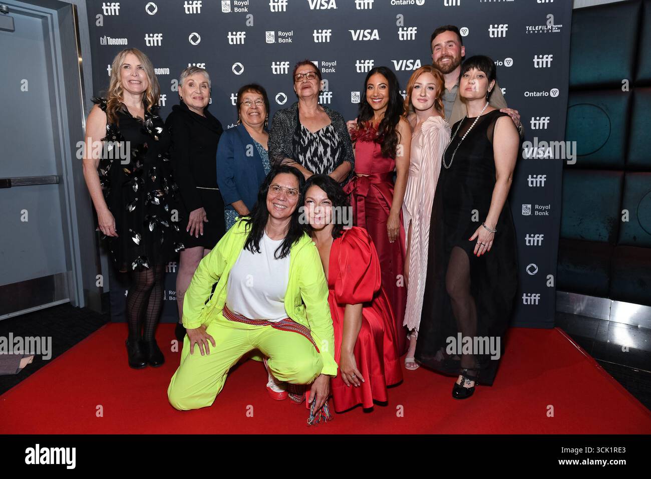 Toronto, Canada. 08th Sep, 2025. (L-R) Cast and crew including Gail ...