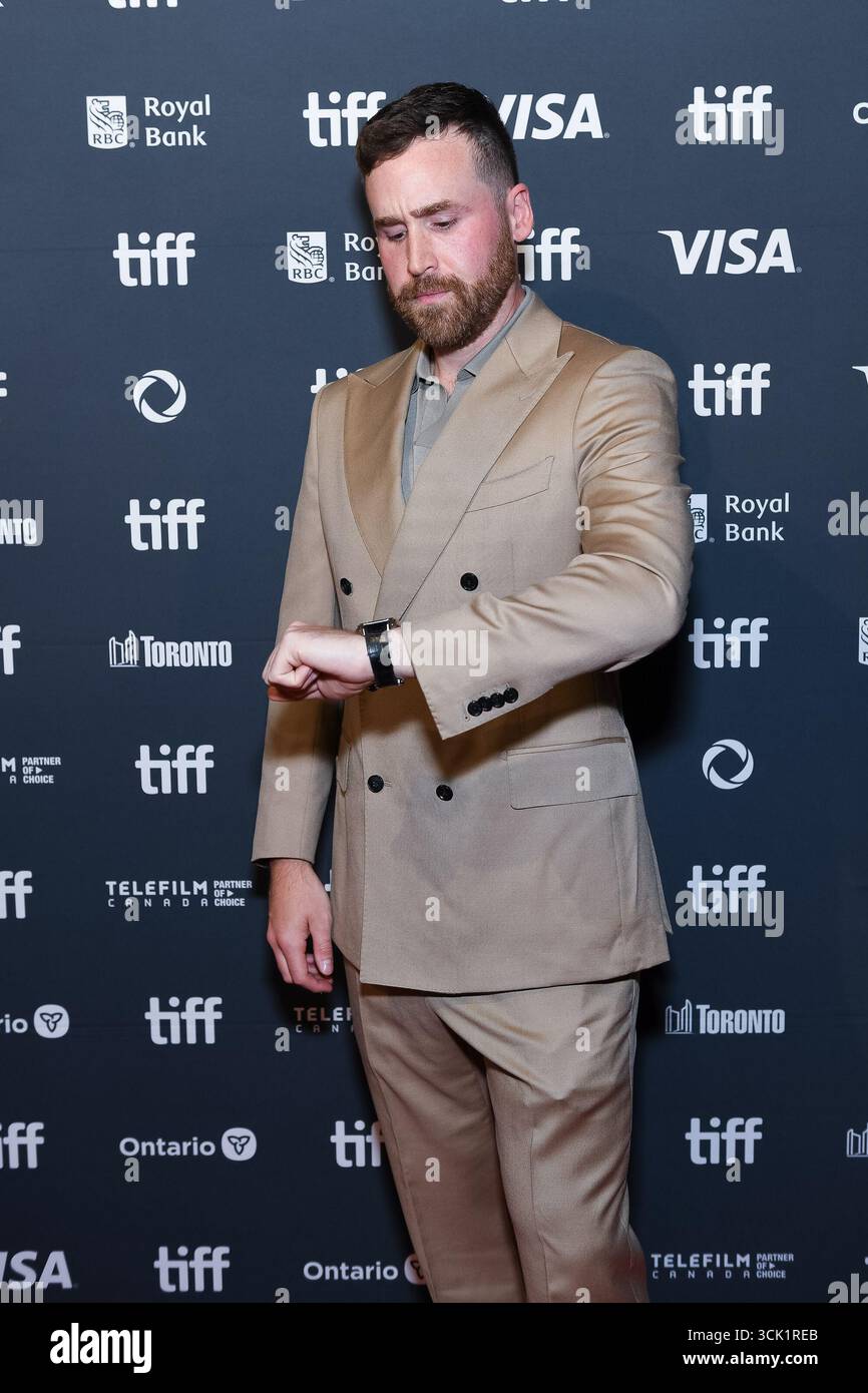 Jamie Manning attends the photo call for "Blood Lines" during the 2025 ...