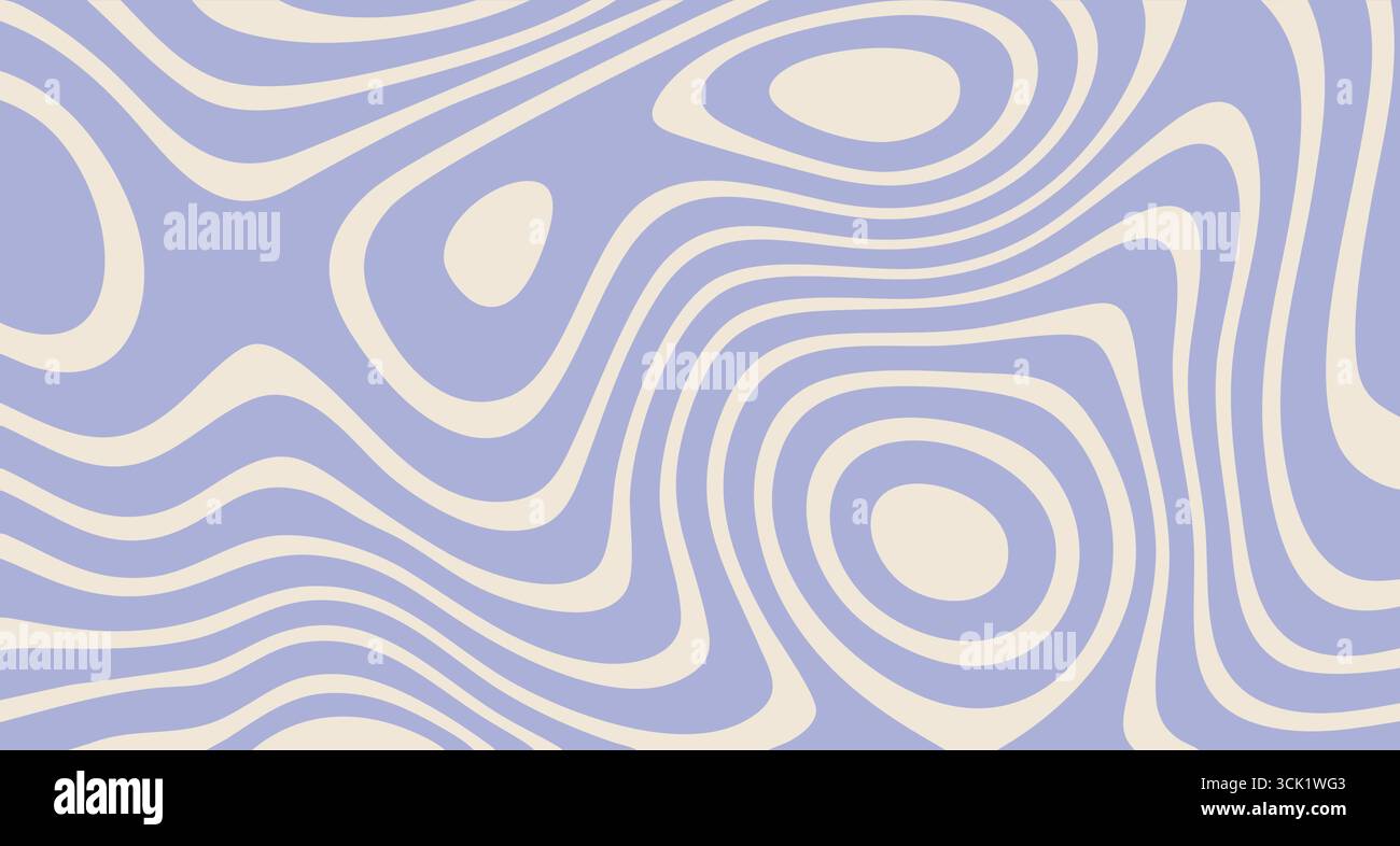 Retro trippy pattern liquid Stock Vector Images - Alamy