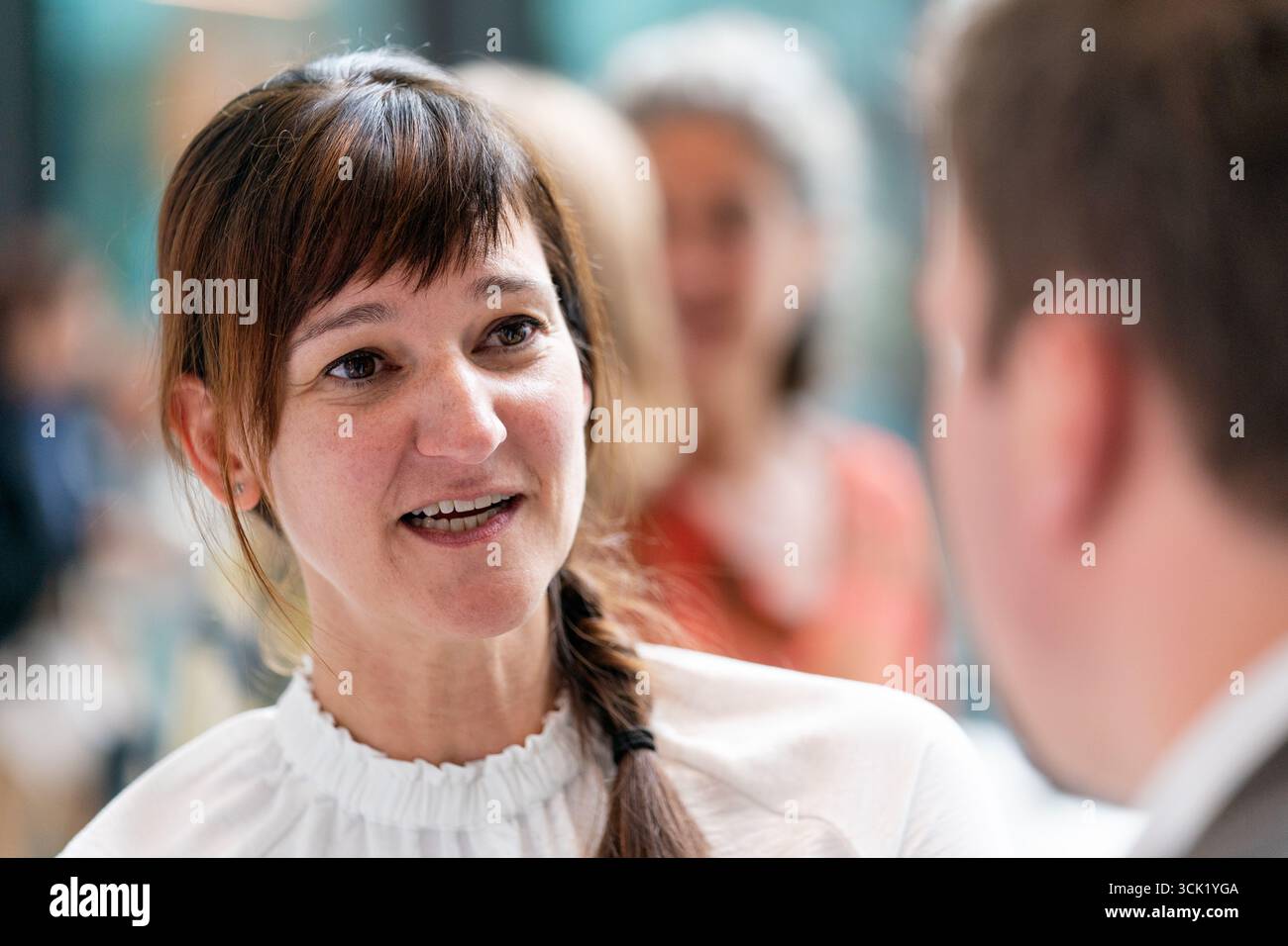 DEN HAAG, NETHERLANDS - SEPTEMBER 9: Sarah Dobbe (SP) during the ...