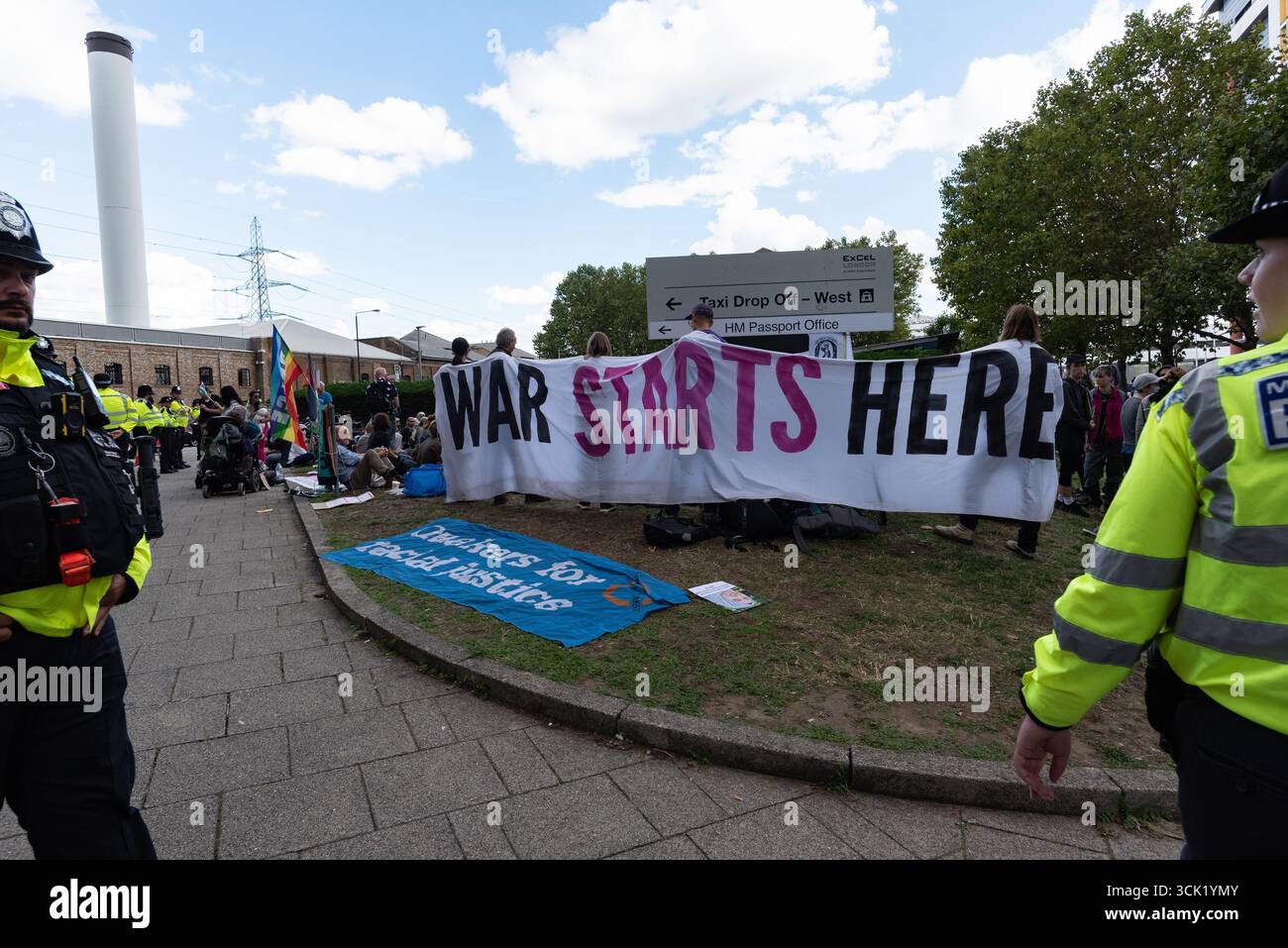 London, UK. 9 September, 2025. A coalition of anti-war activists and ...