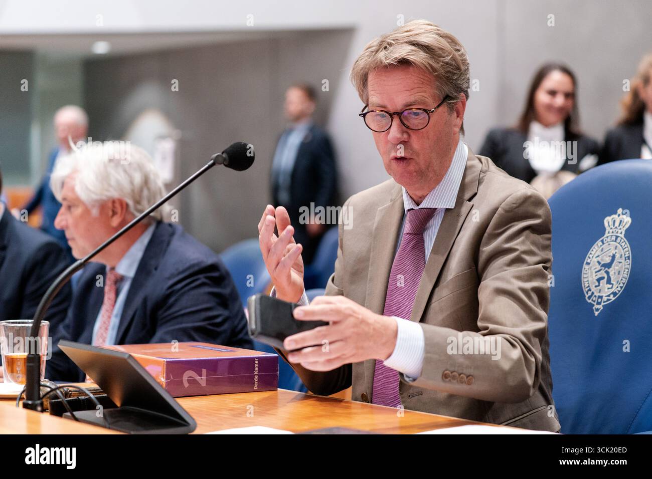 DEN HAAG, NETHERLANDS - SEPTEMBER 9: Speaker of the House Martin Bosma ...