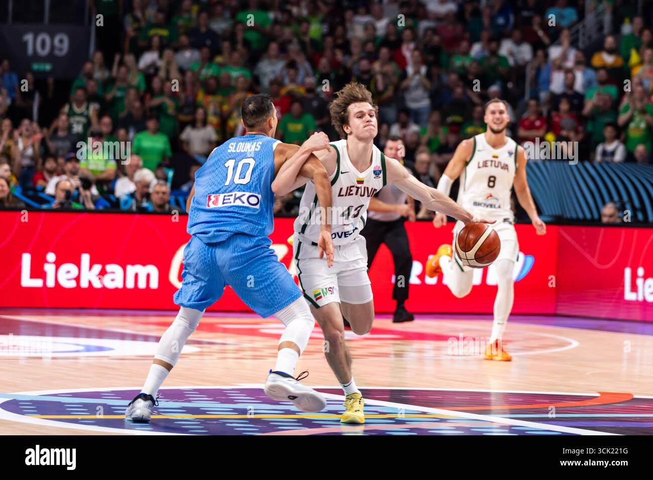 09.09.2025, Riga Arena, Riga, LAT, Eurobasket 205, Basketball ...