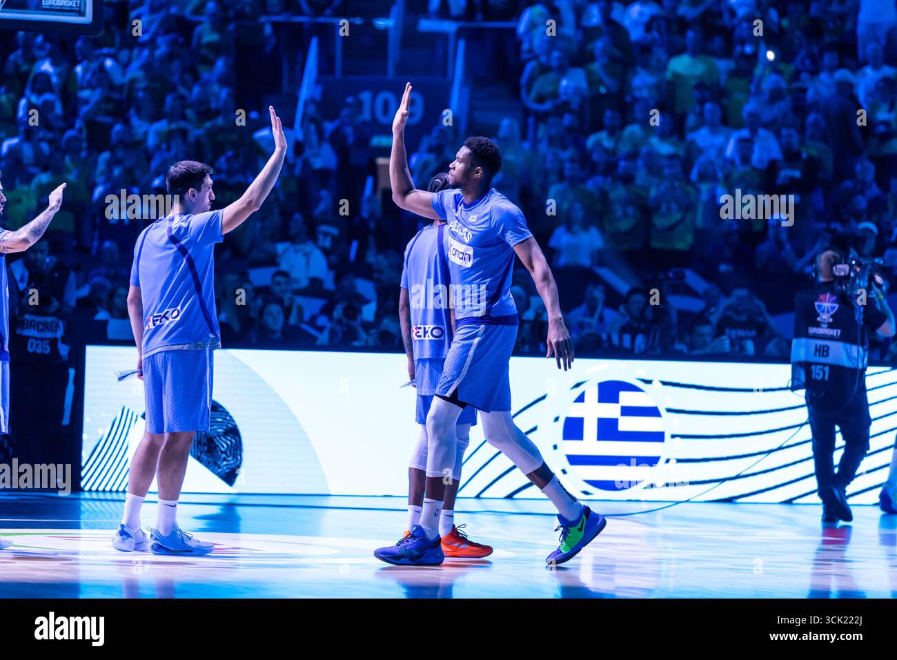 09.09.2025, Riga Arena, Riga, LAT, Eurobasket 205, Basketball ...