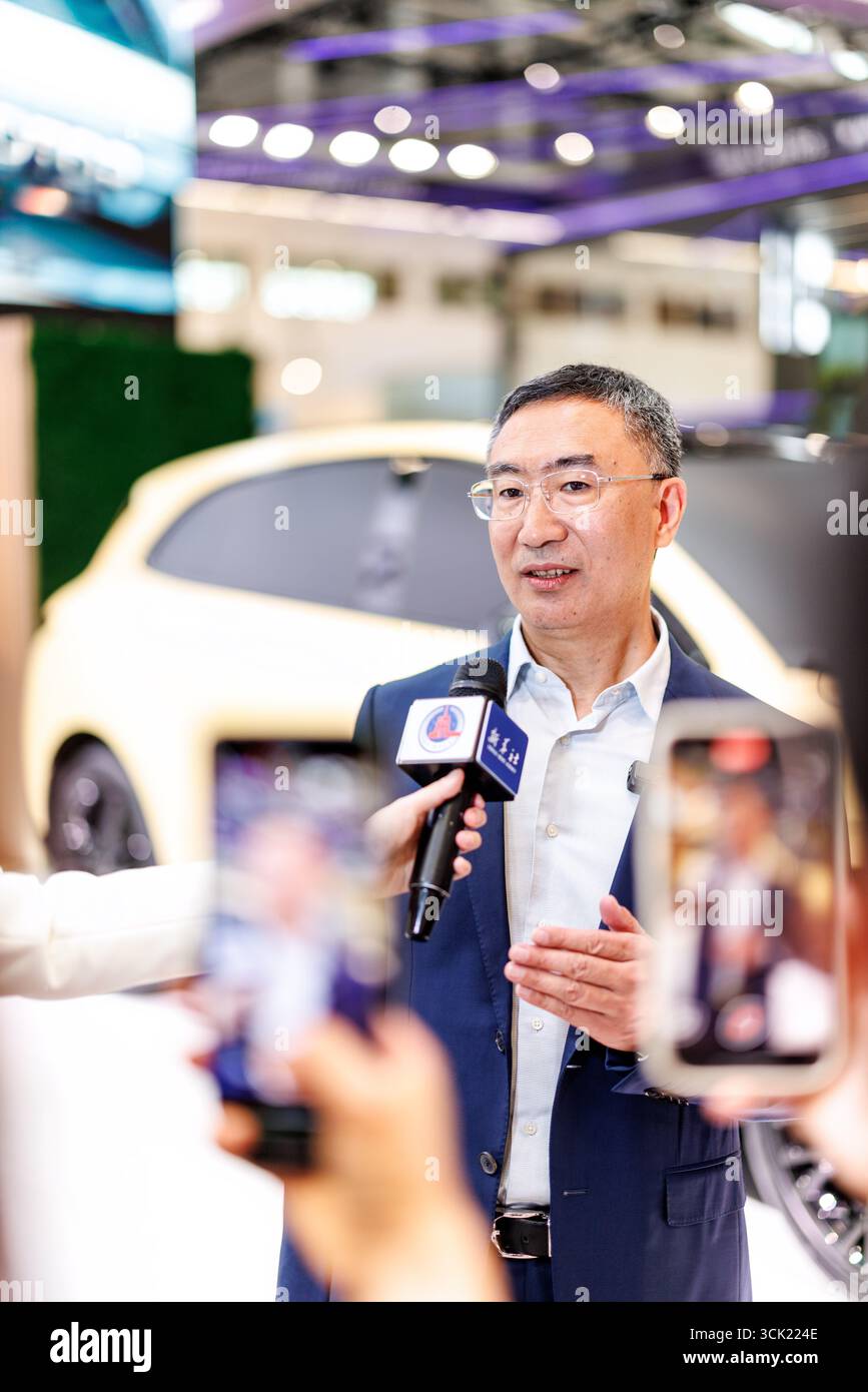 Munich, Germany. 08th Sep, 2025. Zhu Jiangming, Chairman and CEO of the ...