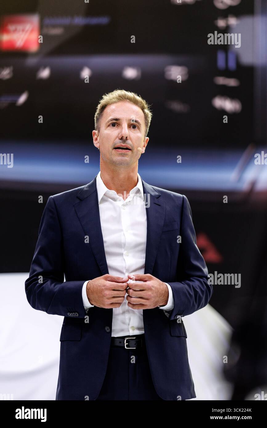 08 September 2025, Bavaria, Munich: Florian Huettl, Chief Executive ...